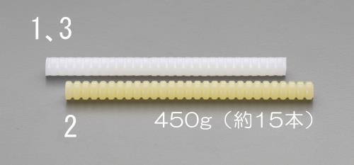 仕様：●メーカー:3M●型番:3792LM●ローメルトタイプ(120°C)●EA305MB用●サイズ:φ15×203mm●色:白色半透明●用途:硬質塩ビ、高密度PE・PP等のプラスチックの接着に●内容量:450g(約15本)●JAIA F☆...