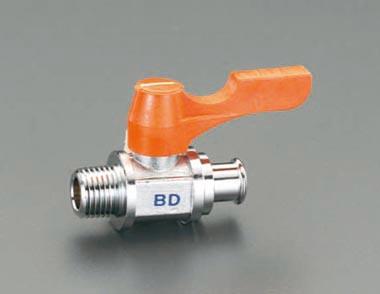 仕様：●メーカー:アソー(ASOH)●型番:BD-1300●取付ねじ:R3/8”●ボア径:6mm●使用圧力:0.98MPa以下(※真空状態では使用不可)●使用流体:空気・水・油●使用温度:-10~80°C(凍結箇所を除く)●材質:真鍮●ピー...