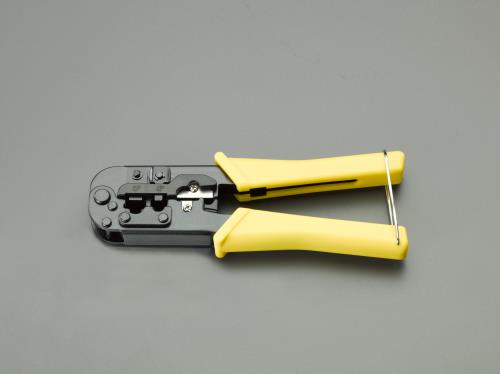 仕様：●対応端子:8P8C/RJ-45、6P6C/RJ-12、 6P2C/RJ-11、4P4C&4P2Cプラグ●全長:185mm●重量:380g●ハンドル材質:ポリプロピレン●機能:ワイヤーストリップ、ワイヤーカッター付●ハンドルは、ばねの...
