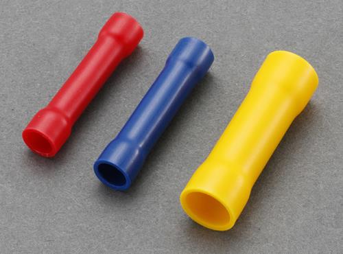 仕様：●カラー:黄●材質:無酸素銅(電気すずメッキ)+ポリ塩化ビニール●全長(mm):27●単線(mm):2.05~2.59●定格電圧(V):600●入数:15●撚線(mm2):3.31~5.26●耐熱温度:約75°C商品画像に関する注意事...