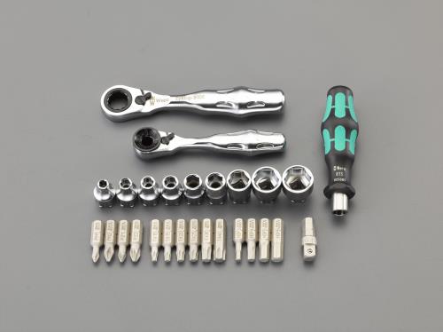 仕様：●メーカー:Wera●型番:135918●ミニビットラチェットハンドル(六角対辺1/4”):87mm●ミニソケットラチェットハンドル:107mm●ミニドライバーハンドル:78mm●(1/4”)ソケットアダプター●(1/4”)ソケット(...