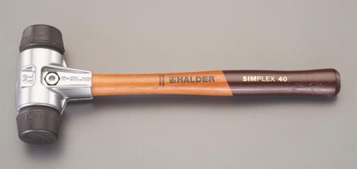 仕様：●メーカー:HALDER(ハルダー)●型番:3102.030●商品名:SIMPLEXソフトハンマー●全重量(g):210●頭径(φmm):30●全長(mm):300●材質:頭:合成ゴム、柄:木製、ホルダー:アルミ鋳物●ヘッド交換方法:...