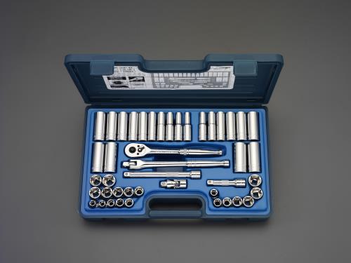 仕様：●メーカー:SIGNET(シグネット)●型番:12844●セット内容44点●差込角:3/8”●ソケット及びディープソケット(6角):8・9・10・11・12・13・14・15・16・17・18・19mm・3/8”・7/16”・1/2”...