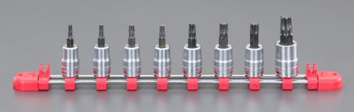 仕様：●メーカー:京都機械工具(KTC)●型番:TBT3S08T●サイズ:T20・T25・T27・T30・T40・T45・T50・T55●全長(mm):50~58●差込角:3/8”商品画像に関する注意事項：●画像に数字等の情報が入っている場...