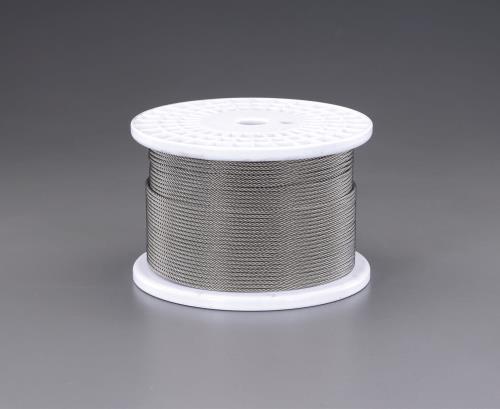 仕様：●材質:ステンレス(SUS304)●長さ:200m巻●ワイヤー構成:7×19●ロープ径(線径):4mm●切断荷重:1070kg●重量:13.4kg●使用荷重は切断荷重の1/6です。商品画像に関する注意事項：●画像に数字等の情報が入って...