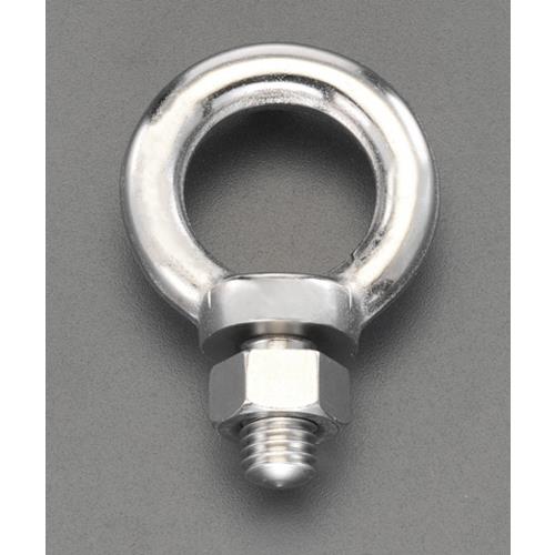 仕様：●材質:ステンレス(SUS304)●仕上げ:電界研磨●ねじ径:M10×18●内径:25mm●線径:8mm●使用荷重:140kg●重量:75g●並目商品画像に関する注意事項：●画像に数字等の情報が入っている場合は、　品番末尾が対象商品の...