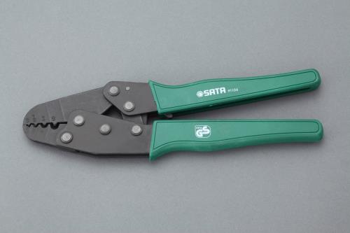仕様：●メーカー:SATA●型番:91106●圧着範囲:0.25・1.5・2.5・2.5-4・6・6-8・10mm2●全長:262mm●対応端子:裸端子●ハンドル:プラスチック●重量:550g商品画像に関する注意事項：●画像に数字等の情報が...