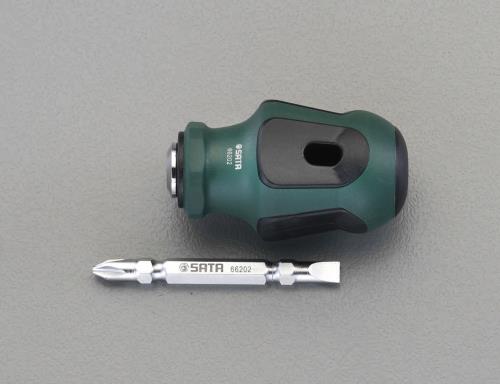 仕様：●メーカー:SATA●型番:66202●サイズ:(+)#2×(-)6mm●六角シャンク:1/4”●セット時全長:99mm●ビット全長:66mm●セット重量:59g商品画像に関する注意事項：●画像に数字等の情報が入っている場合は、　品番...