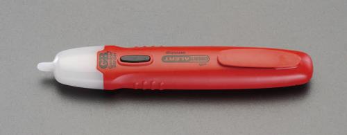 仕様：●直接触れずに活線のチェックが可能●ランプと音で知らせます。●検電範囲:AC50~600V●電源:単4電池×1本(別売)●全長:130mm●重量:55g●ON-OFFスイッチ付商品画像に関する注意事項：●画像に数字等の情報が入っている...