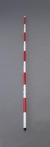 仕様：●メーカー:宣真工業●型番:102-2●全長:2m●収納サイズ:62cm●重量:460g●継本数:5本●継管最小径:φ20mm●継管最大径:φ32mm●材質:ポール:グラスファイバージョイント:ゴム●20cm間隔での赤白表示●コンパク...