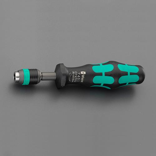仕様：●メーカー:Wera●型番:074790●商品名:7450●差込六角対辺:1/4”●精度:±6%●全長:133mm●トルク範囲:0.10~0.34N・m●初期設定トルク(N・m):0.10●ハンドル長:89mm●クイックリリースビット...