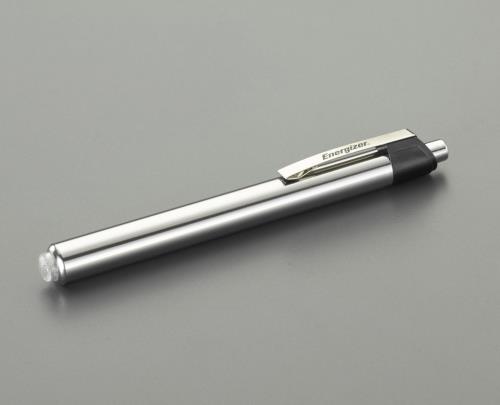 仕様：●使用電池:単4×2本(付属)●照射パターン:ノーマルビーム(固定)●明るさ:35ルーメン(固定)●連続点灯時間:20時間●照射距離:9m●光源:LED球●サイズ:φ12×140mm●重量:20g(本体のみ)●スチールクリップ付●コン...