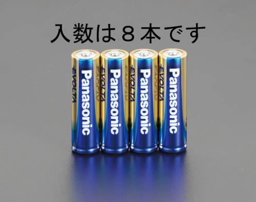 仕様：●メーカー:パナソニック(Panasonic)●型番:LR6EJ/8SW●入数:8本(8本入×1パック)●サイズ:約φ14.5×50.5mm●保存温湿度範囲:温度:20°C±2°C相対湿度:55%±20%●電圧:1.5V●仕様:単3形...