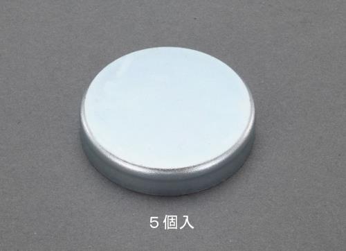 仕様：●直径:50mm●厚み:10mm●重量:100g●吸着力:22.0kgf●材質:フェライト磁石、軟鋼(亜鉛メッキ)●使用温度:120°C以下●入数:5個●ねじ穴なし●圧入して保持、固定してください。●錆びにくく、磁力の低下が極めて少な...