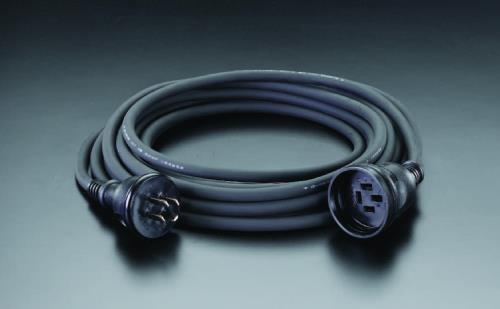 仕様：●メーカー:日動工業●型番:4P20AW-10●電線仕様:SVCT2.0mm2×4心、●コンセント定格:19A 250V 3800W●コンセント数:1個●コード長:10m商品画像に関する注意事項：●画像に数字等の情報が入っている場合は...