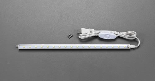 仕様：●定格電圧:AC100V●定格周波数:50/60Hz●消費電力:4.5W●寿命:20,000 時間(光束維持率70%)●全長:422mm●質量:165g●本体:ポリカーボ樹脂・アルミ●光源:昼光色LED18 灯●色温度:約6,000K...