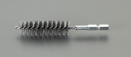 仕様：●軸径:1/4”(6.35mm)●ブラシ長:60mm●全長:115mm●最大回転数:1,200rpm●材質:スチール●ブラシサイズ:外径:16mm、線径:0.2mm商品画像に関する注意事項：●※画像はEA819BL-304です。●画像...