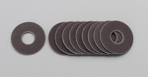 仕様：●メーカー:ミニター●型番:SA2153●最大回転数:12,000rpm●粒度:#120●直径:31mm●内径:11mm●入数:10枚●粘着テープ付き●研削性に優れ、目づまりしにくいスタンダードタイプのサンドペーパーディスク●パッドは...
