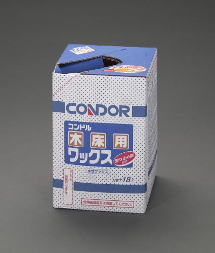 仕様：●メーカー:山崎産業(CONDOR)●型番:C53-18LX-MB●商品名:木床用ワックス●用途:表面加工されているフローリングや白木床の表面保護および艶出し●内容量:18L●標準使用量:650m2/18L●水性●原液使用●アルカリ性...