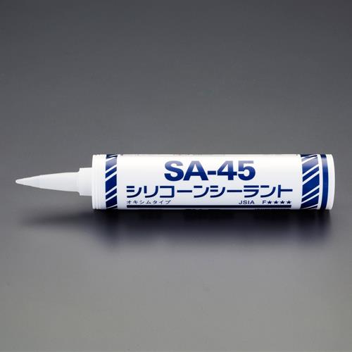 仕様：●メーカー:信越ポリマー●型番:SA-45●内容量:330ml●使用温度範囲:-60~150°C●ガラス、サッシ、金属、モルタル、石材、プラスチックに。●耐久性、耐候性に優れています。●カラー:グレー●入数:1本●硬化時間:4日(5m...