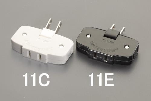 仕様：●メーカー:朝日電器(ELPA)●型番:LP-A1536●サイズ:40×66×12mm●プラグ:2P(スイング式)●色:白●材質:外郭:ユリア樹脂、固定:リベットカシメ●AC差込口●定格:15A・125V(1,500W)●コンセント:...