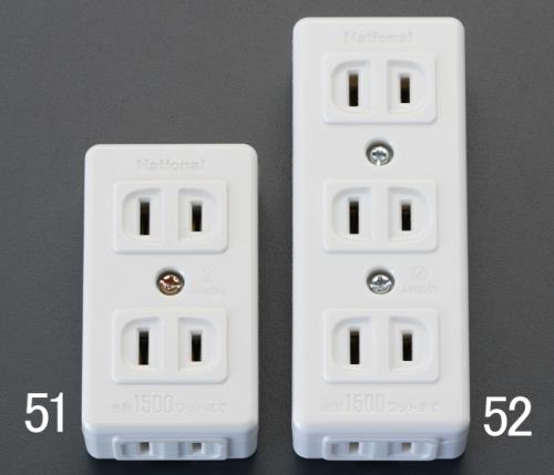 仕様：●メーカー:パナソニック(Panasonic)●型番:WH2164KWP●定格容量:15A/125V●極数:2P×4個●サイズ(mm):43×110×23(D)●適用電線:2.0mm2商品画像に関する注意事項：●画像に数字等の情報が入...