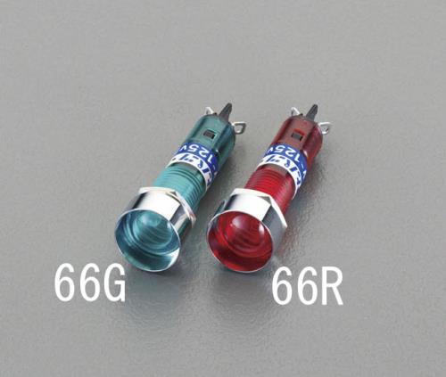 仕様：●メーカー:サトーパーツ●型番:BN-5668-1-R●定格:AC100V~125V●絶縁抵抗:DC500V、100MΩ以上●耐電圧:AC1500V (1分間)●点灯寿命:連続点灯20000時間(放電電流約1.1mA時)●本体材質:ポ...