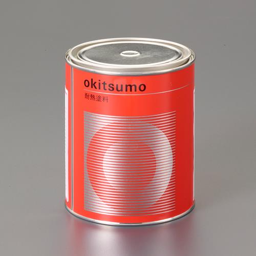 仕様：●メーカー:オキツモ●型番:601●商品名:スタンダード カラー●カラー:黒●内容量:1kg●耐熱温度:600°C●標準使用量:刷毛塗り:120g/m2(2回)エアレス塗装:300g/m2(1回)●希釈材:50・100シンナー●希釈率...