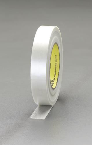 仕様：●メーカー:3M●型番:89812X55●幅:12mm●長さ:55m●厚さ:0.17mm●材質:基材:ポリプロピレン(ガラス繊維補強)粘着剤:合成ゴム系●用途:各種材料の結束、仮固定および封かんなどに●内芯径:76mm(3”)●色:透...
