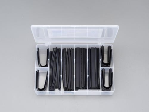 仕様：●収縮前内径:φ3×152mm(20本)φ5×152mm(15本)φ7×152mm(10本)φ10×152mm(8本)φ13×152mm(4本)φ20×152mm(4本)●収縮率:50%(2:1)●材質:ポリオレフィン●耐電圧:600...
