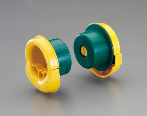 仕様：●適用サイズ:芯内径:φ76mm(3”) 幅:75mm以上●入数:2個入り1セット●芯の両端に取り付けて使用します。商品画像に関する注意事項：●画像に数字等の情報が入っている場合は、　品番末尾が対象商品の画像となります。