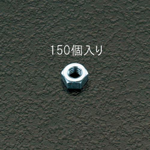 仕様：●材質:鉄(ユニクロメッキ)●並目ねじ●サイズ:M2●ピッチ:0.4●六角対辺(mm):4●入数:150個●六角ナットの形状分類は「1種」です。商品画像に関する注意事項：●画像に数字等の情報が入っている場合は、　品番末尾が対象商品の画...