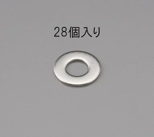 仕様：●材質:ステンレス(SUS304)●内径×外径×厚み:4×10×0.8mm●入数:28個商品画像に関する注意事項：●画像に数字等の情報が入っている場合は、　品番末尾が対象商品の画像となります。