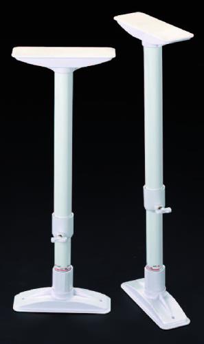 仕様：●メーカー:平安伸銅工業●型番:REQ-65●材質:スチールパイプ (パイプ類:鉄製・エポキシ樹脂粉体塗装、樹脂部品:ABS樹脂、EVA樹脂、ねじ類:鉄製・メッキ仕上げ)●重量:1350g●脚サイズ:212×72mm●パイプ径:外筒:...