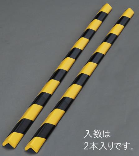 仕様：●メーカー:カーボーイ●型番:AC-100●商品名:安心クッション L字型●外幅:31×31mm●内幅:22×22mm●長さ:900mm●厚み:9mm●材質:NBR(発泡ゴム)●重量:約100g●カラー:ブラック/イエロー●入数:2本...