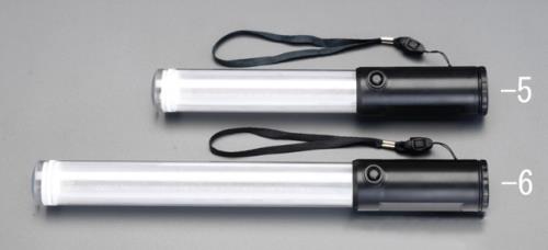 仕様：●サイズ(mm):φ35×275●重量(g):190●電源:単3電池×3本(別売)●材質:本体:ポリカーボネイトハンドル:ABS樹脂●光源:赤色LED×9灯青色LED×9灯白色LED×1灯●グリップ径:40mm●ストラップサイズ:8×...