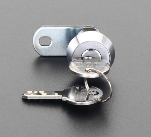 仕様：●材質:黄銅●仕上:クロムメッキ●シリンダー径:29mm●最大適用板厚:9mm●重量:90g●鍵はリバーシブルキー●ロッカー、自動販売機、コンピュータ機器などに●ディンプルタイプの鍵でピッキング対策にもなります。●鍵番号違い●特殊形状...