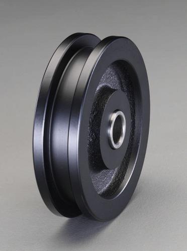 仕様：●車輪径×幅(A×B):60×20mm●軸径(F):10mm●サイズ:B1:24mm、C:7.5mm、D:6mm、E:6.2mm、L:75mm、M:φ15mm、M1:φ9.9mm、t:3.5mm●材質:車:ダクタイル鋳鉄●重量:0.2...