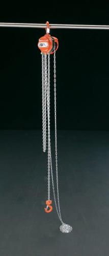 仕様：●メーカー:スリーエッチ●型番:R-CB0.25TON●定格荷重(t):0.25●揚程(m):2.5●重量(kg):4.0●手巻力量:22kg●フック口開き:22mm●チェーン寸法:4mm×12●小型、軽量です。●主軸受部にはニードル...