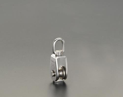 仕様：●メーカー:スリーエッチ●型番:32×1MS●使用荷重(kg):125●使用ロープ径(mm):~8●車径(mm):32●全長(mm):95●重量:200g●材質:SUS304●溝幅:9mm●用途:船舶・建築・建設・大工工事用病院のリハ...
