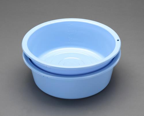 仕様：●材質:ポリエチレン●入数:2個●容量(L):27.6●サイズ(mm):φ530×180(H)●PLマーク認定商品●食品衛生法合格商品●防埃性強化商品●★洗剤、洗濯のりなどの調合に便利な目盛つき。丈夫な深型設計です。●食品容器としても...
