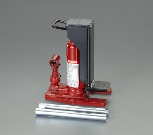 仕様：●メーカー:マサダ製作所●型番:MHC-1.2T●爪荷重:1.2t●頭部荷重:3t●爪最低位置(h):12mm●頭部最低位置(H):205mm●ストローク:105mm●爪最高位置(h1):117mm●頭部最高位置(H1):310mm●...