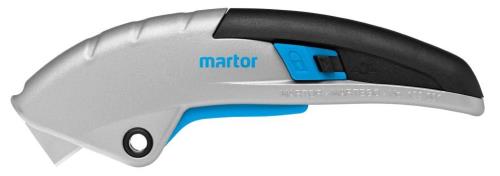 仕様：●メーカー:martor(マーター)●型番:122001.02●商品名:SECUPRO MARTEGO●本体材質:アルミ、プラスチック●刃材質:スチール●刃幅:18mm●刃長:26mm●刃厚:0.4mm●サイズ:157×48×18mm...