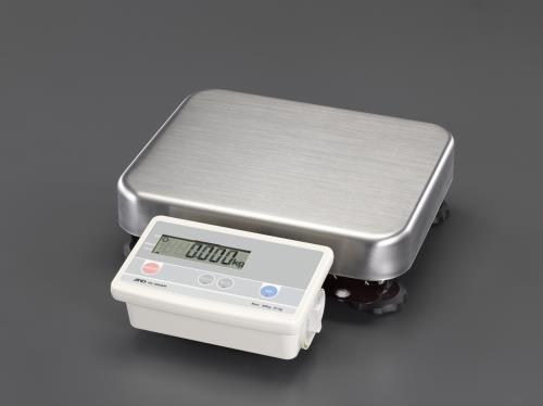 仕様：●メーカー:エー・アンド・デイ●型番:FG-30KBM●秤量:30kg●最小目盛:5g●載皿サイズ:300(W)×380(D)mm●サイズ:380(W)×464(D)×118(H)mm●重量:9.7kg●電源:単2電池×4本(別売)、...