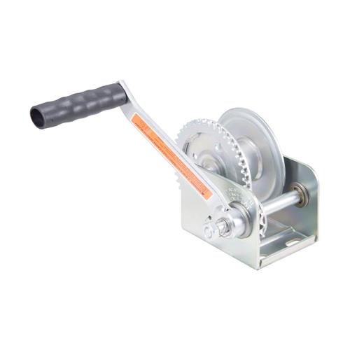 仕様：●引張能力:363kg●最大巻取長さ:ワイヤーロープ:4.76mm×20.7mストラップ:50mm×8.22m●ギア比:4.4:1●重量(kg):3.6●ドラム幅:52mm●ドラムハブ直径:47.6mm●ハンドル長さ:177.8mm●...