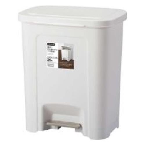 仕様：●メーカー:アスベル(ASVEL)●商品名:エバン●容量:35L●サイズ(mm)(W×D×H):399×306×546●重量:1.7kg●材質:本体・フタ・袋止め・ペダル:ポリプロピレン、ロッド:スチール(クロームメッキ)●カラー:ホ...