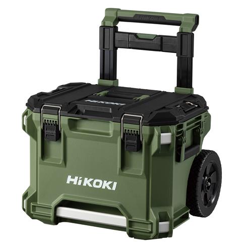 仕様：●メーカー:HiKOKI●型番:0037-9487●サイズ(W×D×H)mm:内寸:480×332×372外寸:560×480×678●重量(kg):11.0(インナトレイ含む)●耐荷重(kg):120(持ち上げ時)●材質:樹脂●保護...