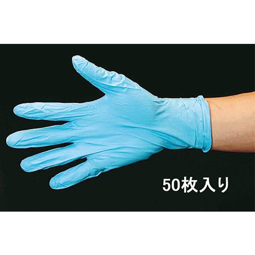 仕様：●サイズ:M●全長:約240mm●厚さ:0.2mm●材質:ニトリルゴム100%●入数:50枚入り●パウダーあり●ロールカフ●加硫促進剤を含まないので、アレルギーを起こしにくいニトリル手袋です。●左右兼用●生分解性に優れた手袋です。●新...