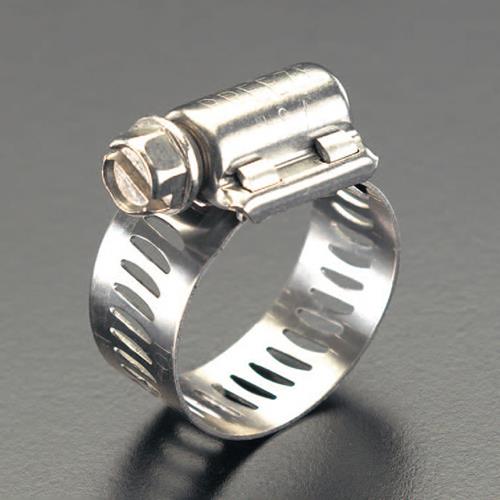 仕様：●バンド幅:12.7mm●適合直径:21~44mm●入数:10個●材質:ハウジング、スクリュー:SUS305、バンド:SUS301●六角(-)ねじ:5/16”(8mm)●厚み:0.6mm●耐腐食性の高いステンレスなので船舶等への使用に...