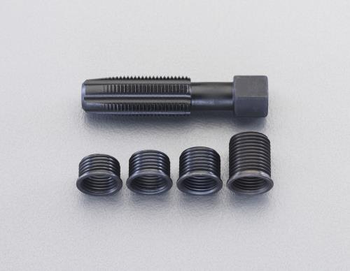 仕様：●適合プラグねじ:14mm(アルミヘッド専用)●インサートねじ長(4種類):9.5、11.1、12.7、19.0mm●インサートねじサイズ:内側ねじ:14mm×P1.25、 外側ねじ:5/8-18×P1.25●タップ六角サイズ:5/8...